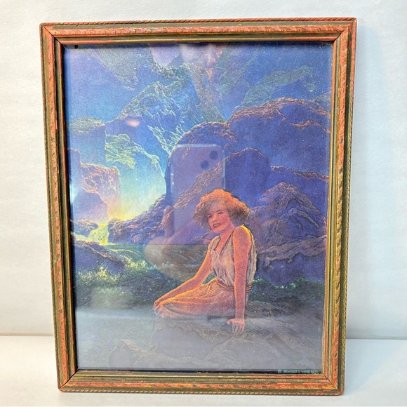 maxfield parrish | Art | 92s Lithograph Maxfield Parrish Print ...
